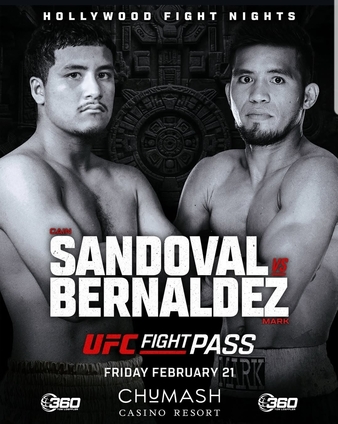 Alan Garcia vs. Sebastian Gabriel Chaves, Hollywood Fight Nights ...