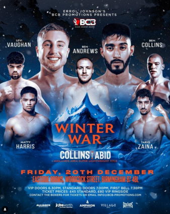 Winter War | Boxing Event | Tapology