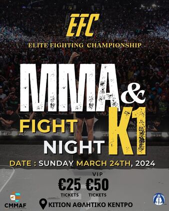 EFC Cyprus 1 | MMA Event | Tapology