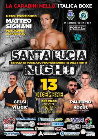 Francesco Palermo vs. Goran Kozul, Santa Lucia Night | Boxing Bout ...