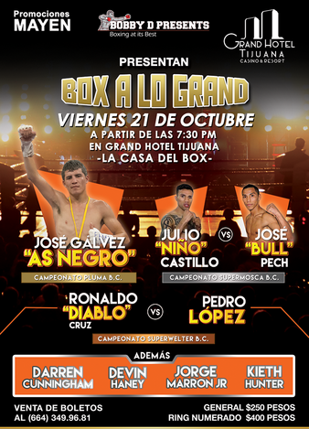 Jose Alberto Guzman vs. Angel Montes, Cruz vs. Silva | Boxing Bout ...