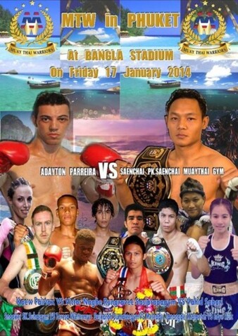 Saenchai vs. Adaylton Freitas, Muay Thai Warriors | Muay Thai Bout ...