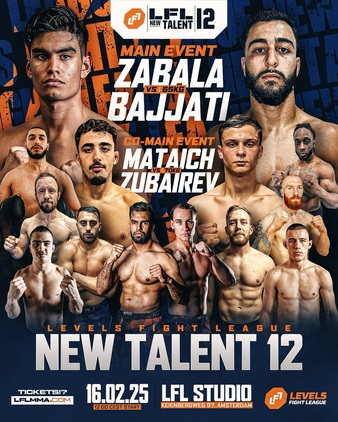 Sem Versteeg vs. Rumain Molina, LFL New Talent 12 | MMA Bout | Tapology