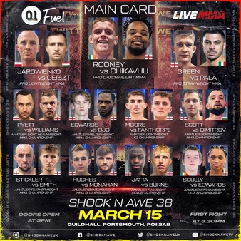 Kenneth Mensah vs. Cassius Davies Thompson, Shock n' Awe 38 ...