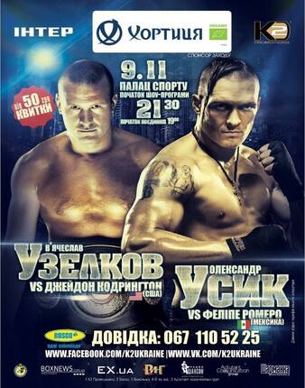 Uzelkov vs. Codrington | Boxing Event | Tapology