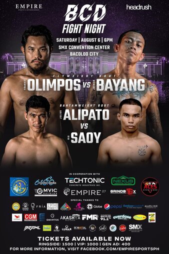 Jomar Bayang vs. Franklin Olimpos, BCD Fight Night | MMA Bout | Tapology