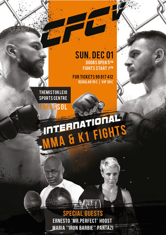 Leonidas Solomontos vs. Christos Kyprianidis, CFC 5 | MMA Bout | Tapology