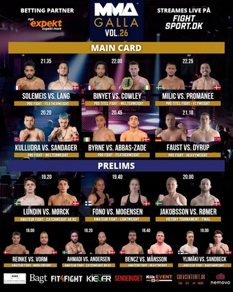 MMA Galla Vol. 26 | MMA Event | Tapology