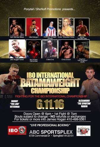 Stephon Morris vs. David Rohn, Marin vs. Determan | Boxing Bout | Tapology