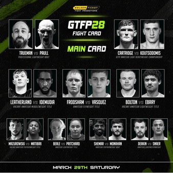 Golden Ticket Fight Promotions 28 | MMA Event | Tapology