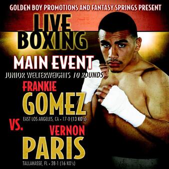 Neeco Macias vs. Robert Gene Hill Jr., Gomez vs. Paris | Boxing Bout ...