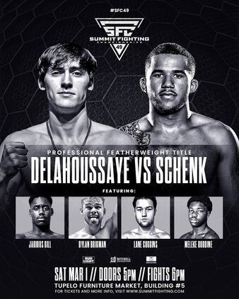 Josh Gates vs. Peyton Hudson, Summit FC 49 | MMA Bout | Tapology