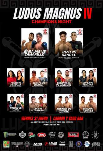 Itzel Negrete vs. Perla Mendoza, Ludus Magnus Championship 4 | MMA Bout ...