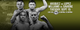 Vasquez vs. Lopez | Boxing Event | Tapology