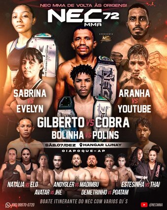 Alessandro Pantoja vs. Gilberto Rodrigues, NEC 72 | MMA Bout | Tapology