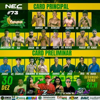 NEC 73: Festival da Banana | MMA Event | Tapology