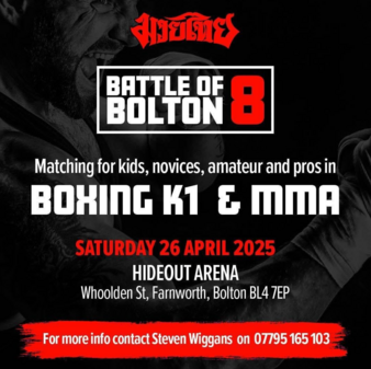 Leighton Baines vs. Stan Doherty, Battle of Bolton 8 | Boxing (Cage ...