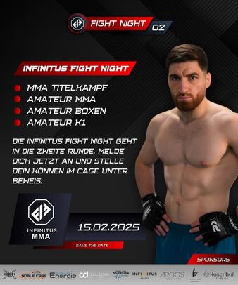 Dijamant Hasani vs. Armando Pascual, Infinitus Fight Night 2 | MMA Bout ...