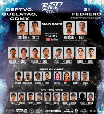 David Grostic vs. Pablo Lezama, Riot Fight League 9 | MMA Bout | Tapology