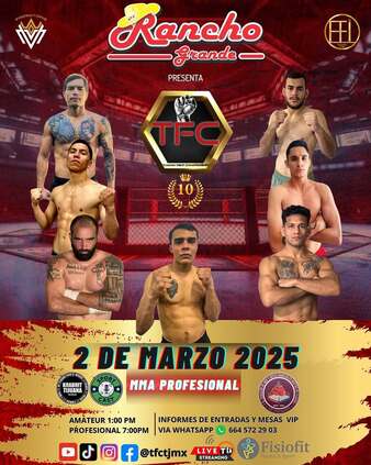 Ricardo Rueda Rivas vs. Matias Gauna, TFC 10 | MMA Bout | Tapology