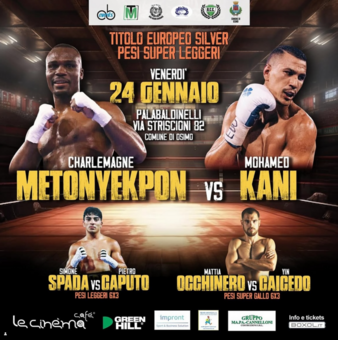 Simone Spada vs. Pietro Caputo, Metonyekpon vs. Kani | Boxing Bout ...