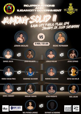 Daniel Cabudoy vs. Marjhun Tabamo, Kumong Solid II | Boxing Bout | Tapology