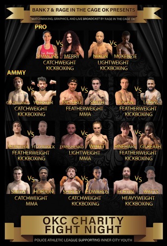 Charity Fight Night OKC | Kickboxing & MMA Event | Tapology