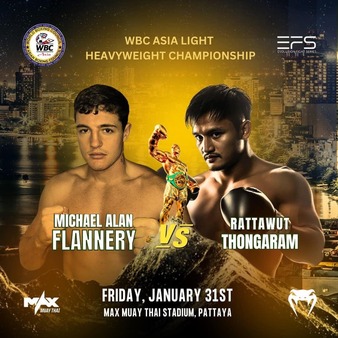 Michael Alan Flannery vs. Rattawut Thongaram, Flannery vs. Thongaram ...