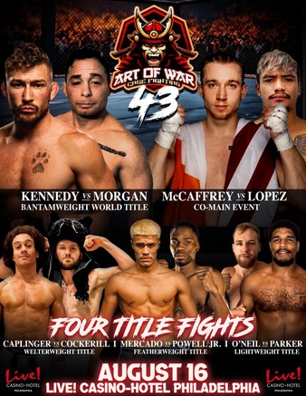 Aaron Kennedy vs. Dave Morgan, Art of War Cage Fighting 43 | MMA Bout ...