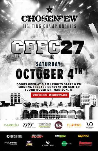 Alton Cunningham vs. Robert Gidron, Chosen Few FC 27 | MMA Bout | Tapology
