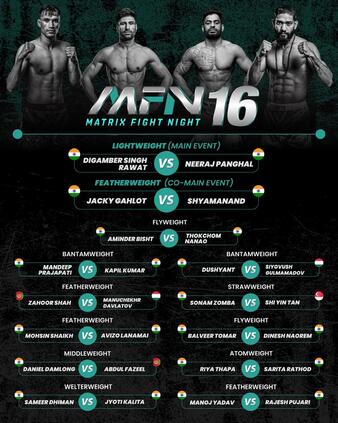 Matrix Fight Night 16 | MMA Event | Tapology