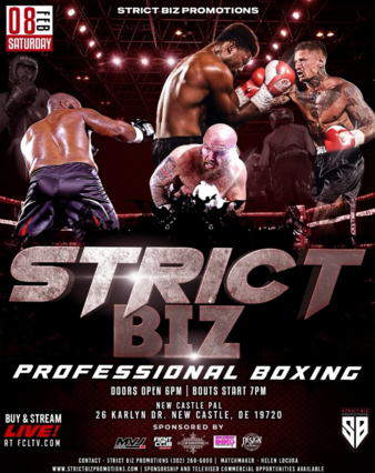 Adonis Wilkins vs. Stephen Davis, Strict Biz | Boxing Bout | Tapology
