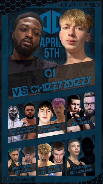 Hamish vs. Jake Forrest, Outcasts 001 | Boxing Bout | Tapology