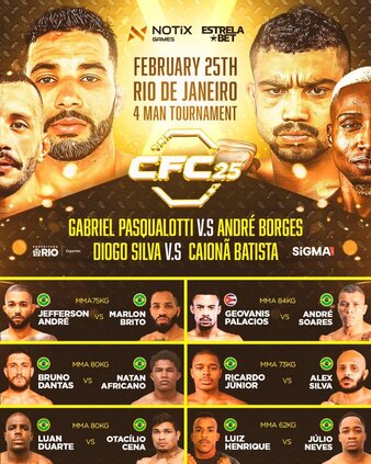 André Borges vs. Elismar Lima, CFC 25 | MMA Bout | Tapology