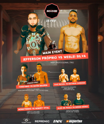 Maria Clara vs. Maria Eduarda, Savage MMA 7 | MMA Bout | Tapology