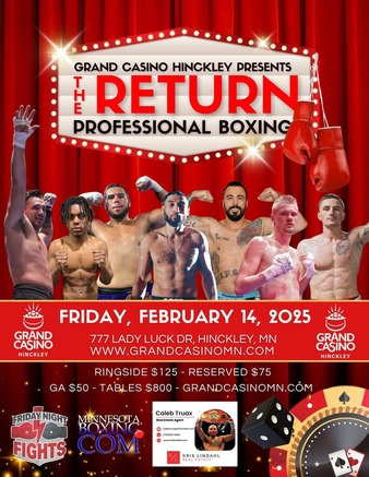 Tyler Nystrom vs. Gavin Hendrickson, The Return | Boxing Bout | Tapology
