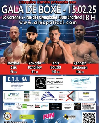 Anis Bouzid vs. Michel Moreira, Gala de Boxe | Boxing Bout | Tapology
