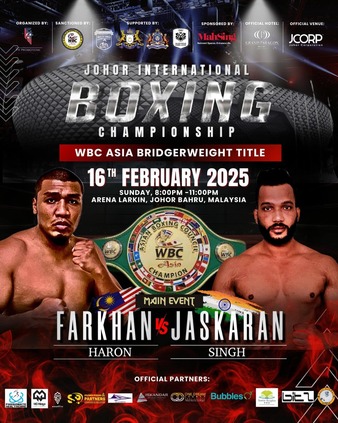 Mohammed Shamim vs. Vince Paras, Johor International Boxing ...