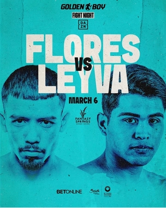 Golden Boy Fight Night: Flores vs. Leyva | Boxing Event | Tapology