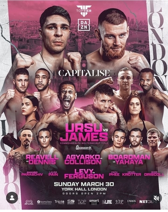 Laura Pain vs. Judit Hachbold, Ursu vs. James | Boxing Bout | Tapology