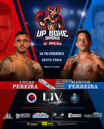 Keven Silva vs. Vitor Almeida, Up Boxe Show 15 | Boxing Bout | Tapology