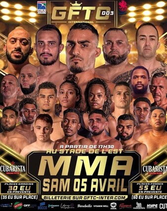 Anthony Marie-Louise vs. Jeff Rosière, GFTC 3 | MMA Bout | Tapology