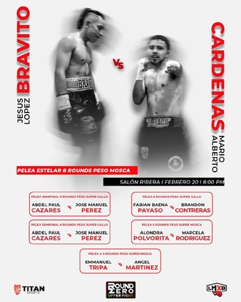 Bravito vs Cardenas | Boxing Event | Tapology