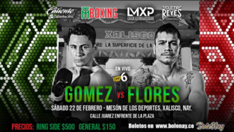 Marcos Vazquez vs. Jaime Hernandez, Gomez vs Flores | Boxing Bout ...