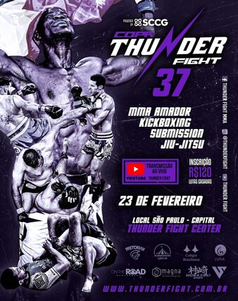 João Amâncio vs. Gabriel Santos, Copa Thunder Fight 37 | MMA Bout ...