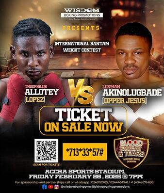 Amadou Keita vs. Michael Quaye, Allotey vs. Akinolugbade | Boxing Bout ...