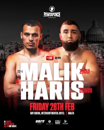 Zinad vs. Dzindo | Boxing Event | Tapology