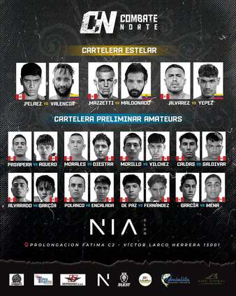 Giovanni Mazzetti vs. Oscar Guerrero, Combate Norte 1 | MMA Bout | Tapology