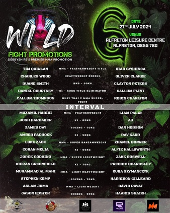 Zharnel Bonner vs. Luke Zade, Wild Fight Promotions 6 | MMA Bout | Tapology