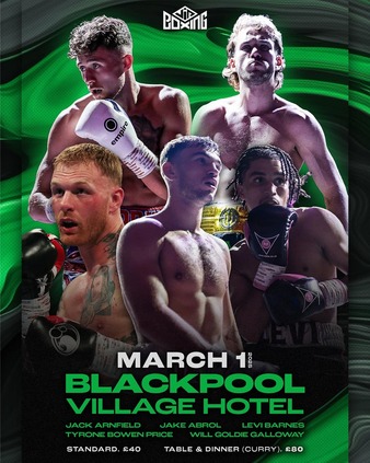 Jake Abrol vs. Jake Bray, Goldie-Galloway vs. Eboigbe | Boxing Bout ...